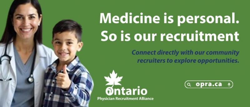 Ontario Physicians Recruitment Alliance - OPRA - Ontario Physicians ...